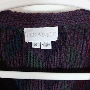 Periwinkle | Sweaters | Vintage Periwinkle Brand M Oversized ...